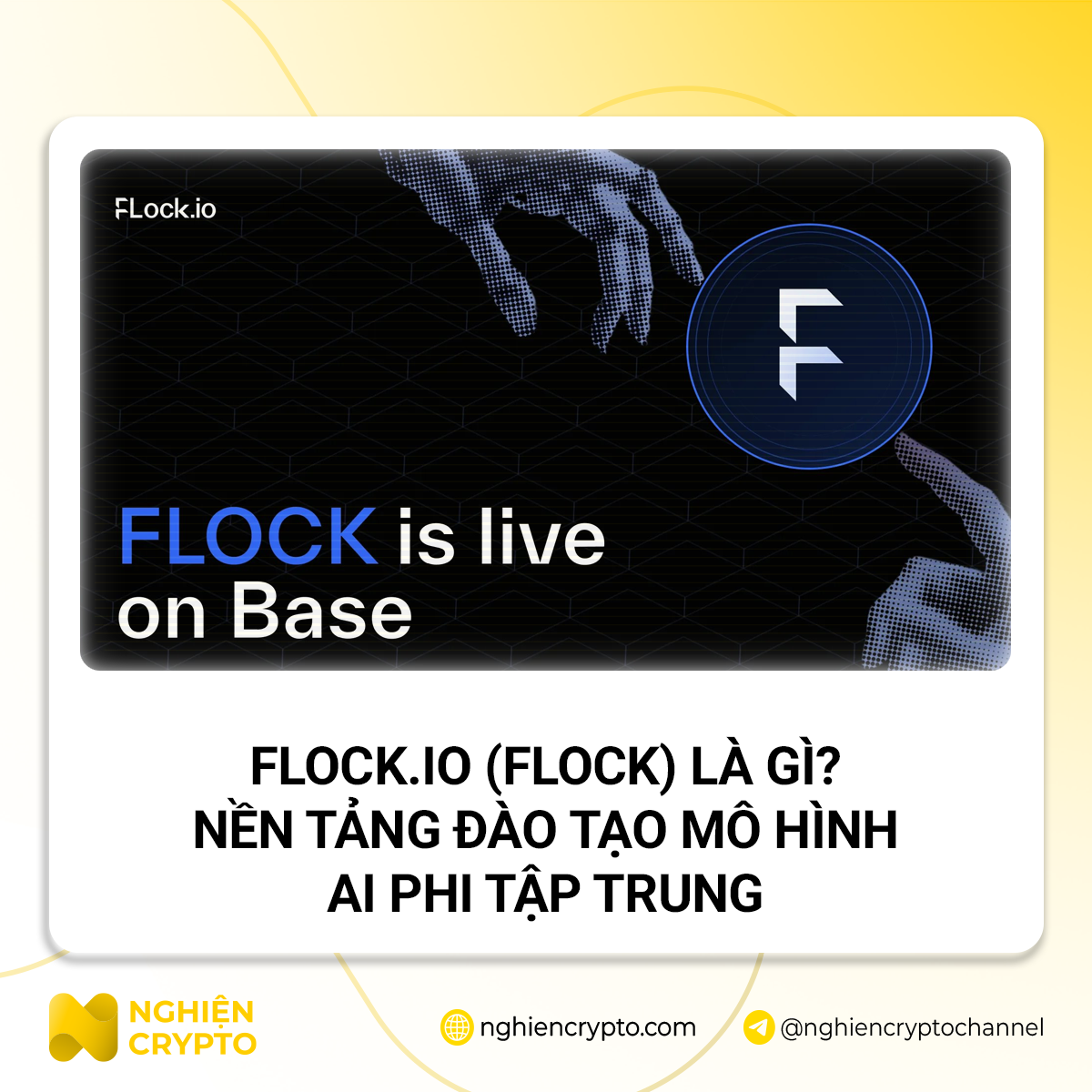 Flock (FLOCK) là gì? Nền tảng đào tạo mô hình AI phi tập trung